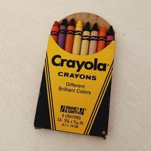 Crayola | Office | Vintage 8s Crayola Crayons 8 Crayons | Poshmark